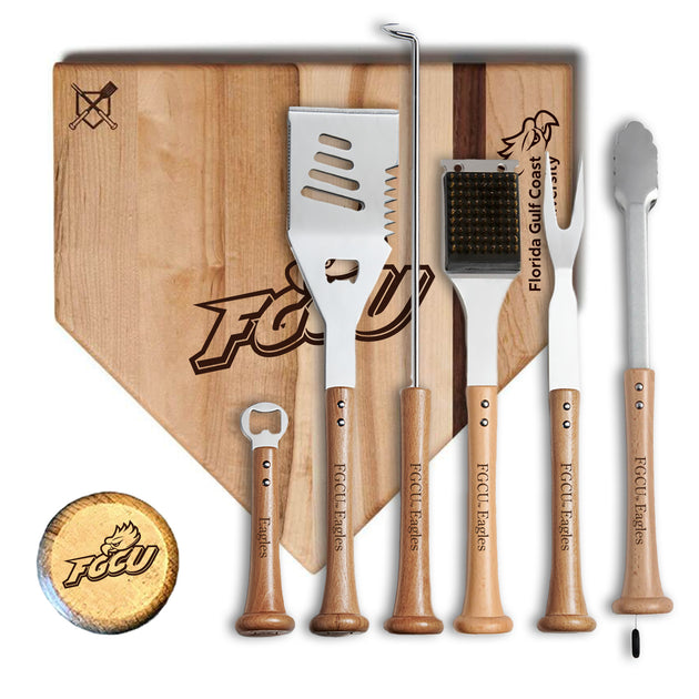 Florida Gulf Coast University MVP Grill Set – Baseball BBQ