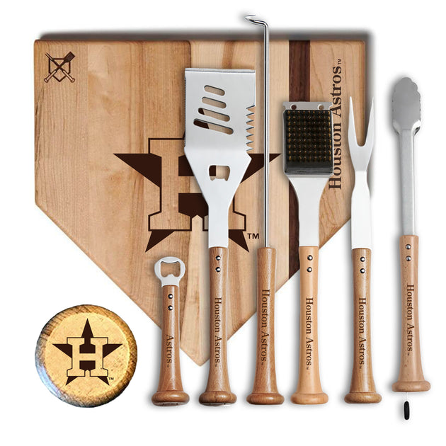 Houston Astros MVP Grill Set – Baseball BBQ