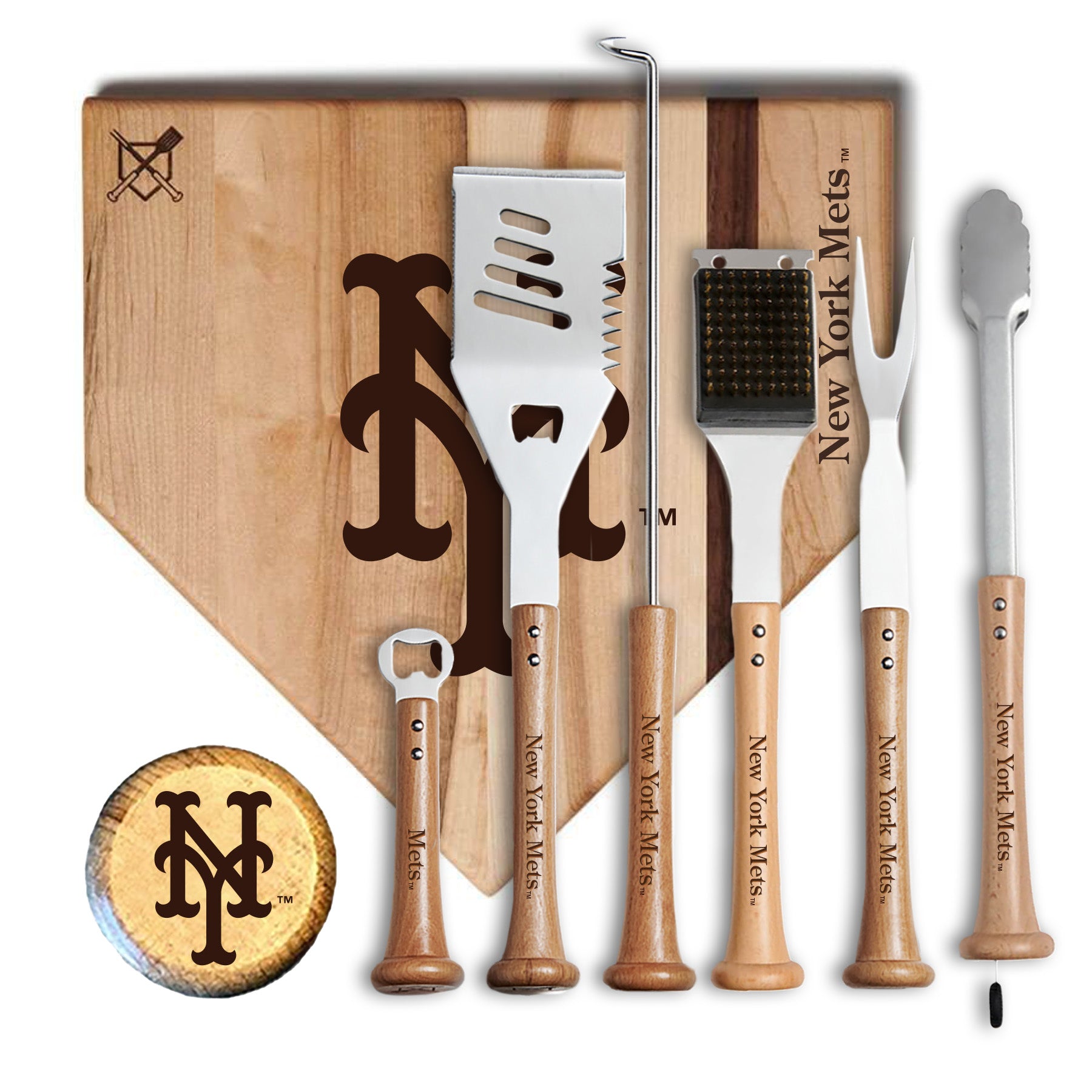 New York Mets MVP Grill Set – Baseball BBQ