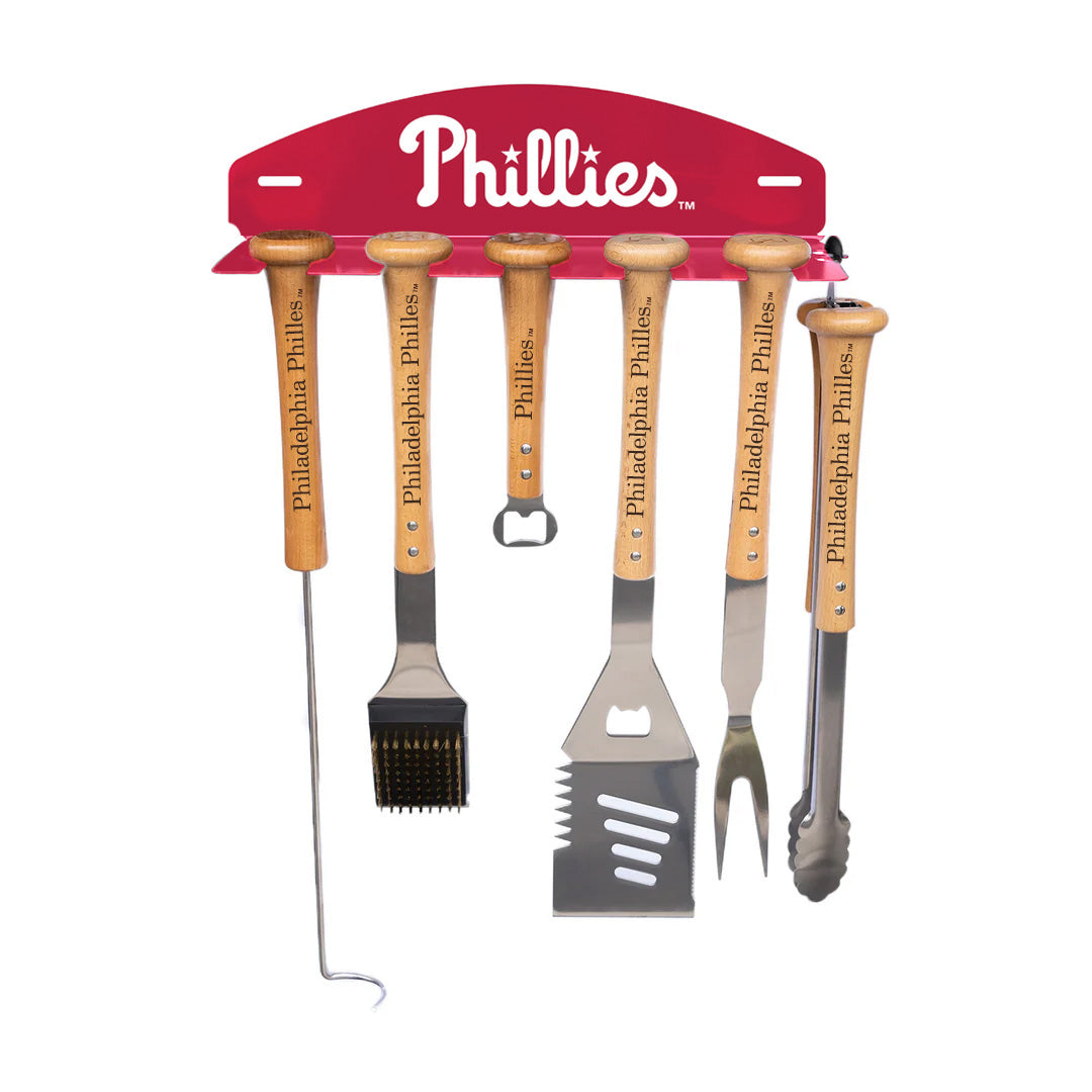 *EXCLUSIVE* - MLB Grill Tool Bat Racks - *NEW PRODUCT ALERT* – Baseball BBQ