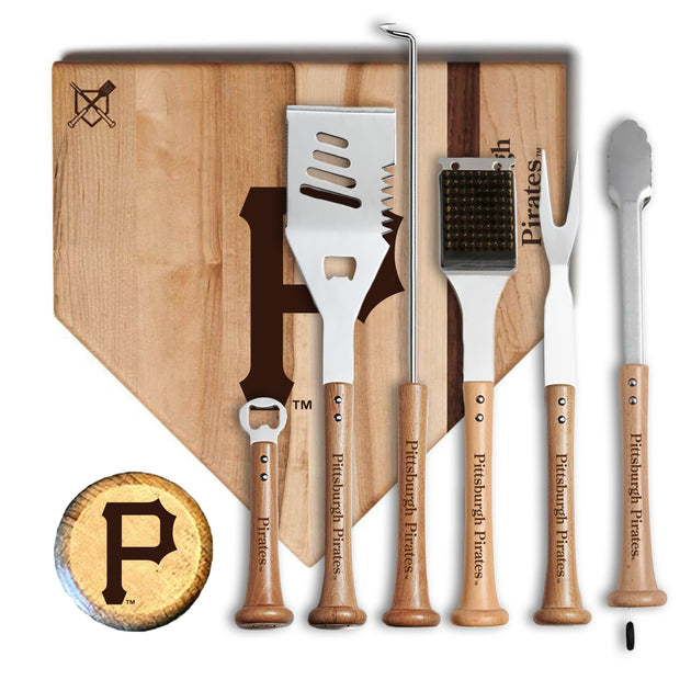 Pittsburgh Pirates MVP Grill Set – Baseball BBQ