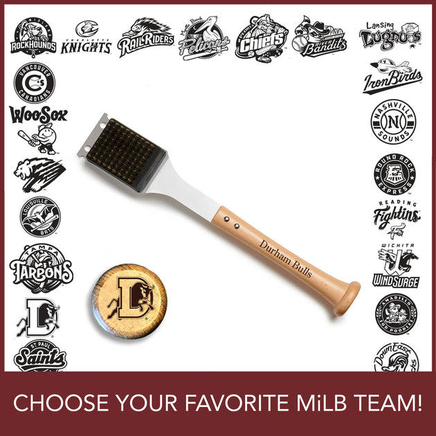 MiLB "BRUSHBACK" Scraper | CHOOSE YOUR FAVORITE TEAM – Baseball BBQ