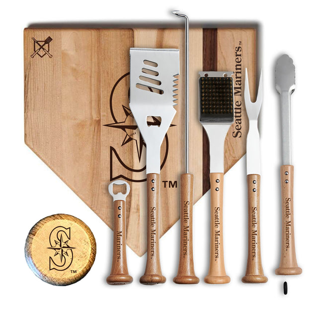 Seattle Mariners MVP Grill Set – Baseball BBQ