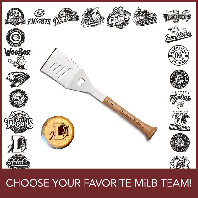MiLB "SLIDER" Spatula | CHOOSE YOUR FAVORITE TEAM – Baseball BBQ