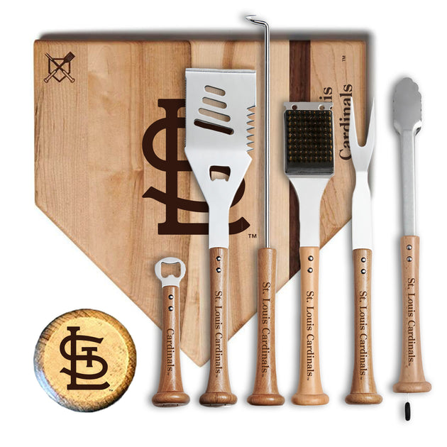St Louis Cardinals MVP Grill Set – Baseball BBQ