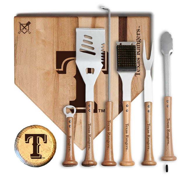 Texas Rangers MVP Grill Set – Baseball BBQ