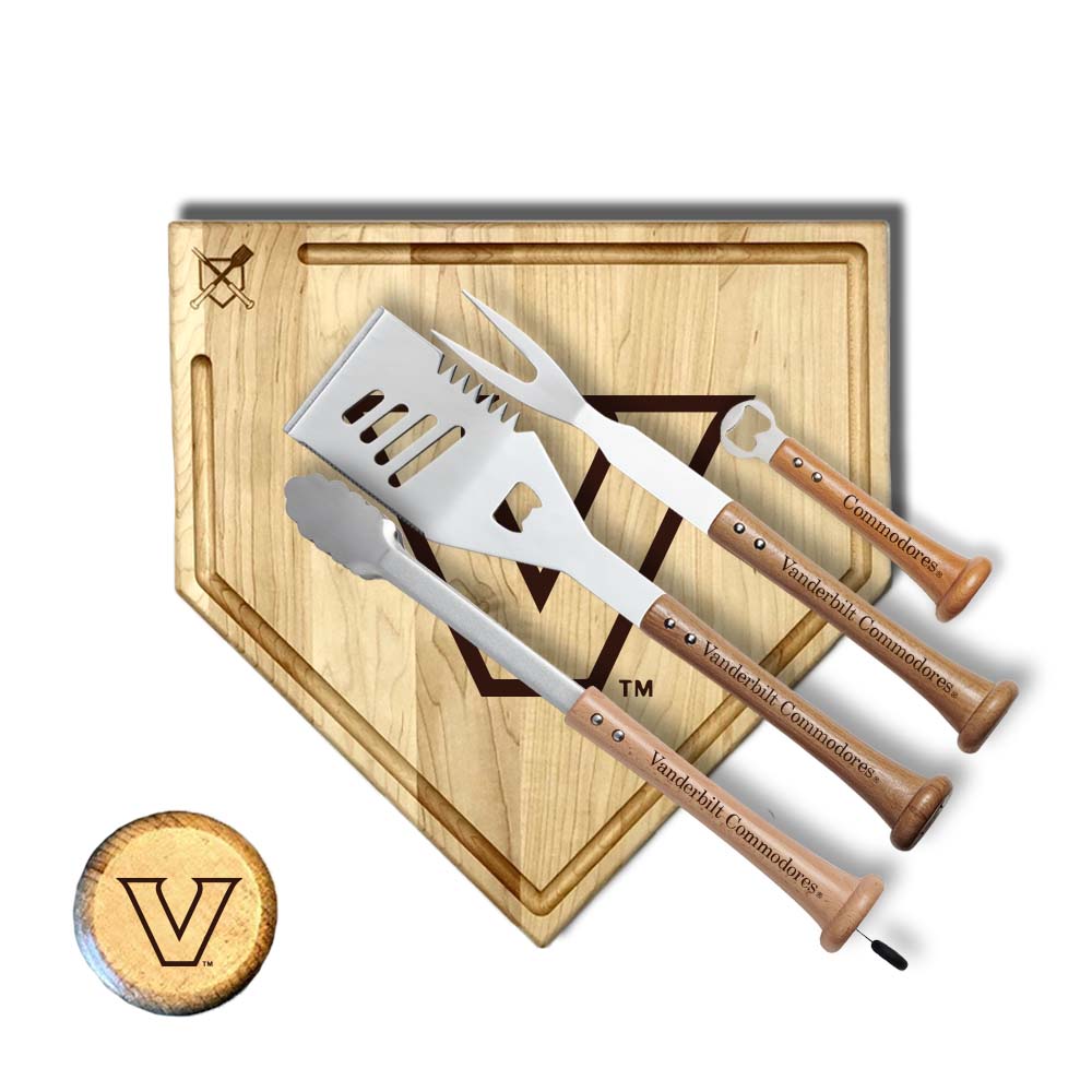 Vanderbilt University Grill Tools & Cutting Boards – Baseball BBQ
