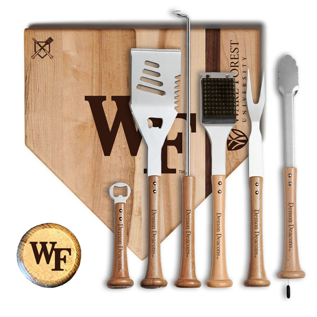 Wake Forest MVP Grill Set – Baseball BBQ