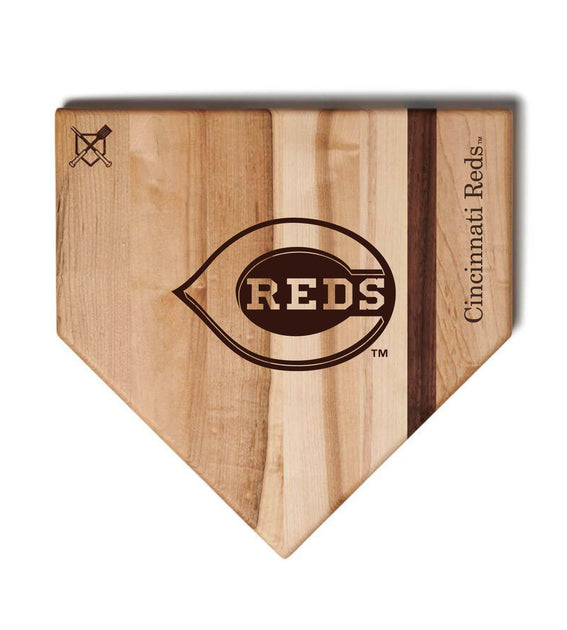 Cincinnati Reds Home Plate Cutting Boards | Multiple Sizes | Multiple ...