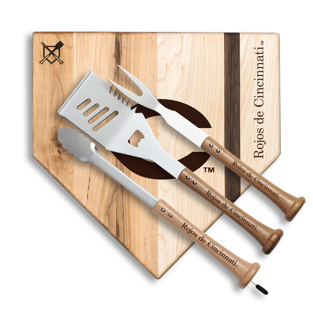 ROJOS DE CINCINNATI Grill Tools & Boards – Baseball BBQ