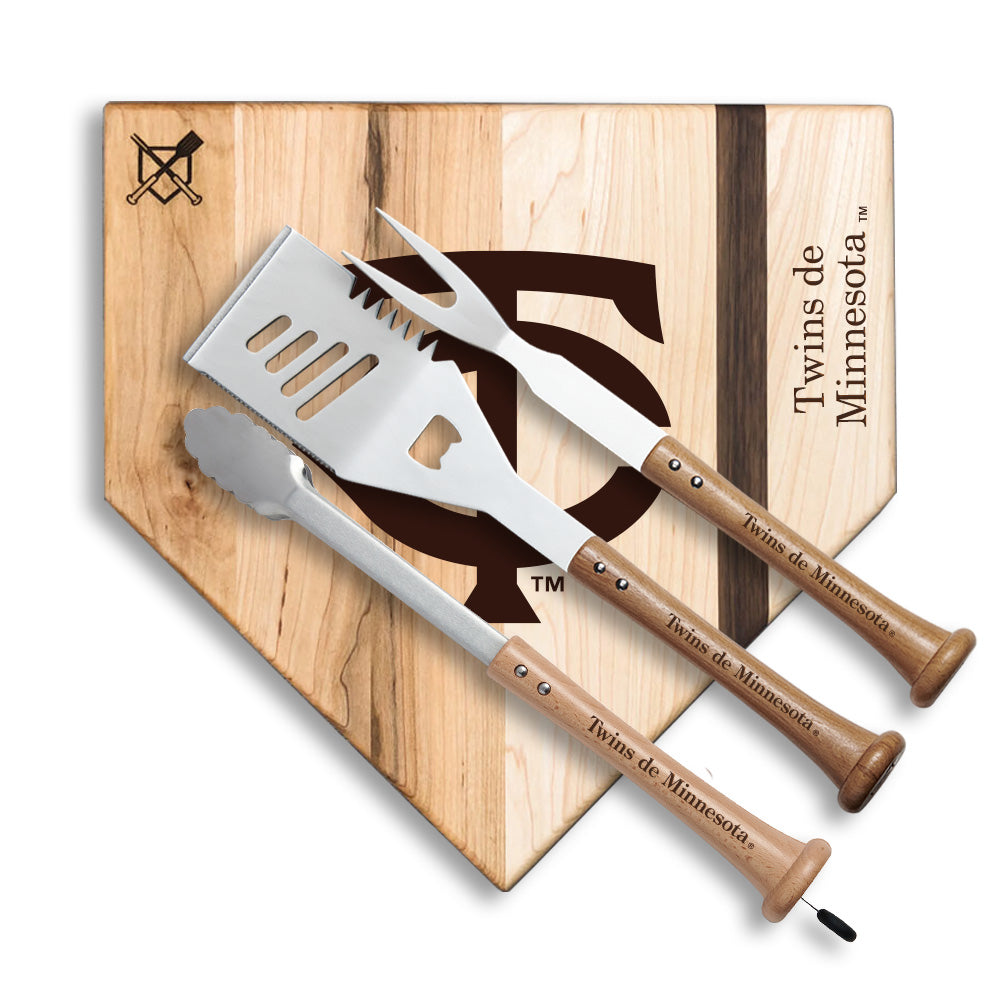 TWINS DE MINNESOTA Grill Tools & Boards – Baseball BBQ
