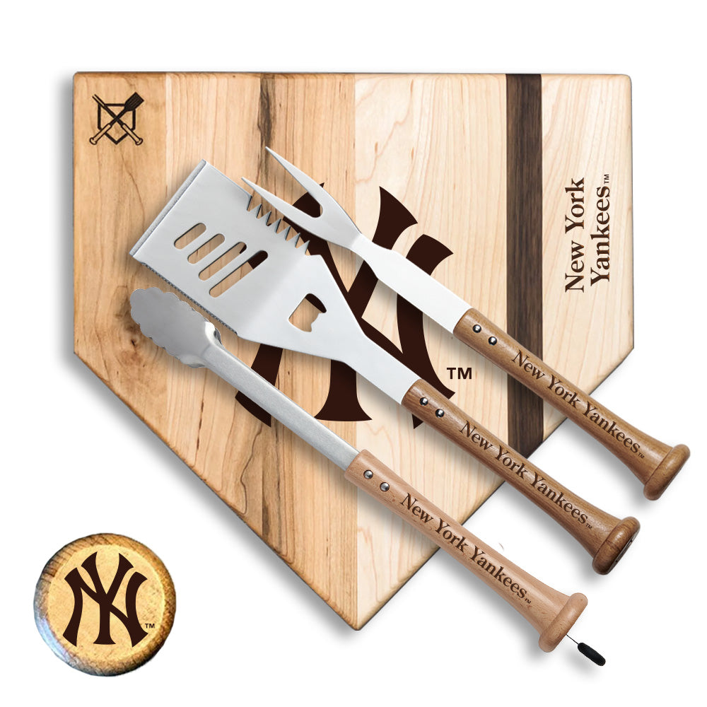 New York Yankees Grill Tools & Boards – Baseball BBQ