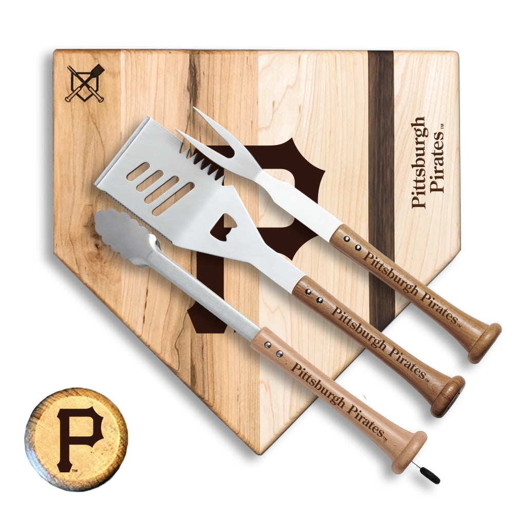 Pittsburgh Pirates Grill Tools & Boards – Baseball BBQ